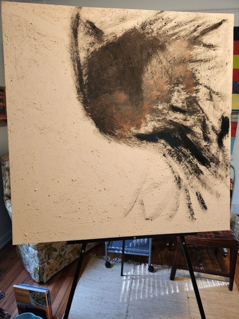 DIY Art From Used Canvases | Leslie Karen
